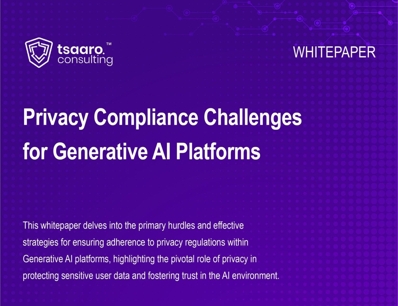 Data Privacy & Data Protection Consulting Services | Tsaaro Consulting